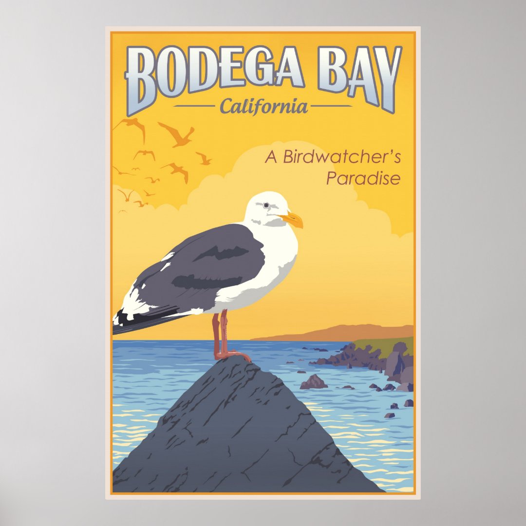 Bodega Bay California Poster | Zazzle