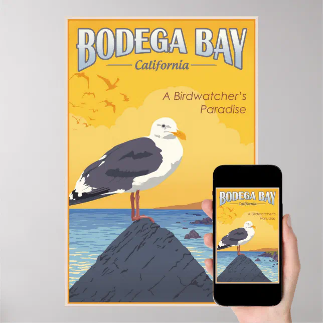 Bodega Bay California Poster | Zazzle