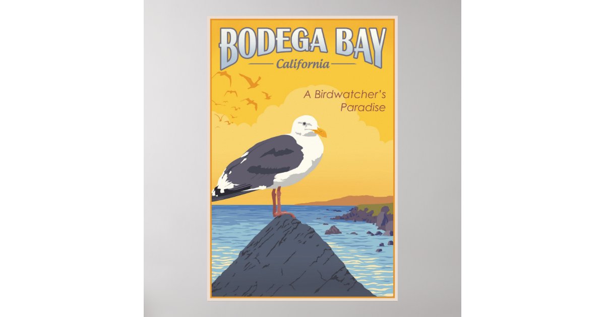 Bodega Bay California Poster | Zazzle