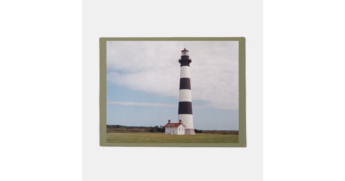 Bodie Island Lighthouse Doormat | Zazzle