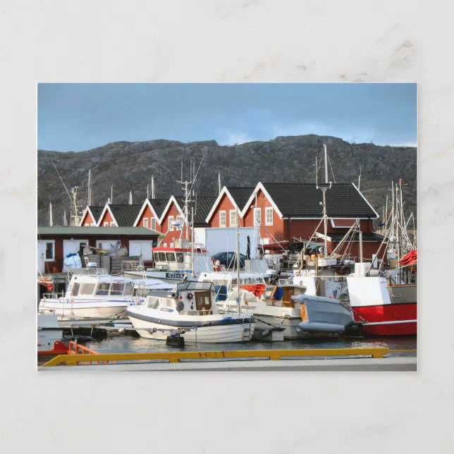 Bodo, harbour postcard | Zazzle