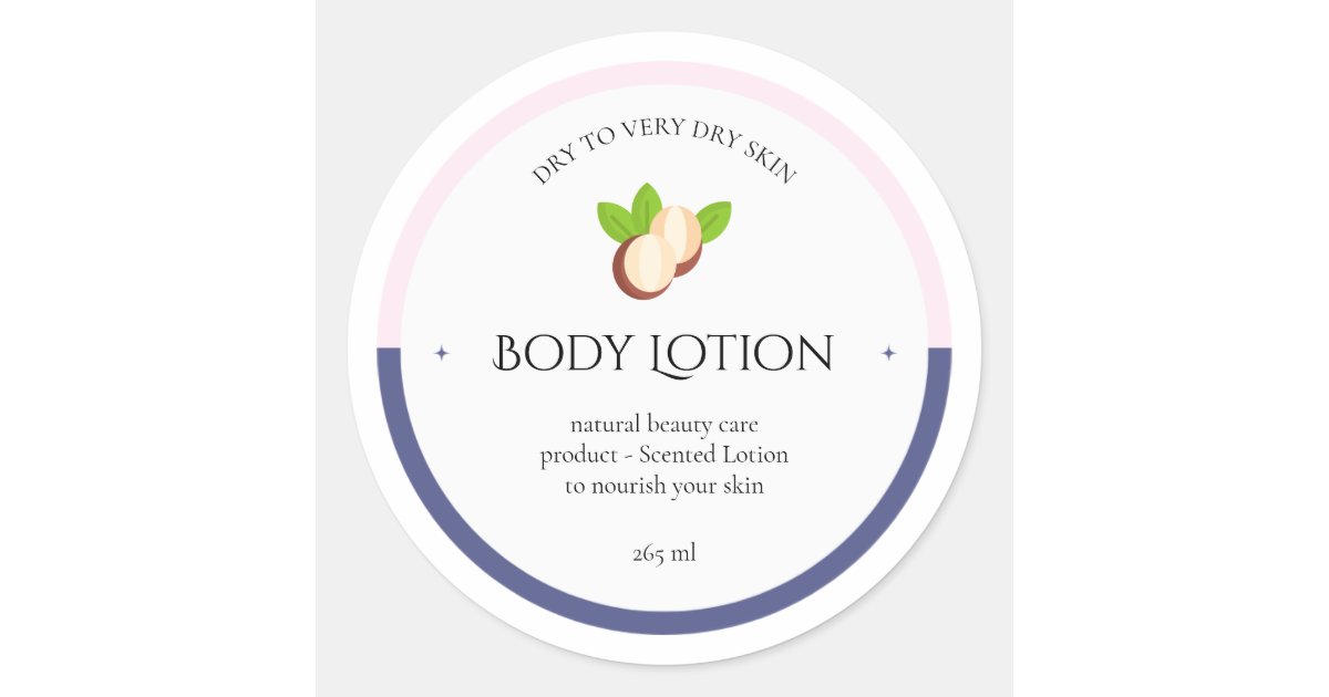 Body Butter Labels,Candle Labels, Mason Jar Labels | Zazzle
