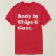 Body By Chips And Guac Guacamole Avocado T-Shirt | Zazzle