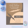 Body Contouring Body Sculpting Massage Flyer | Zazzle