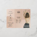 Body Contouring Price List Logo Tri Fold Brochure | Zazzle