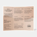 Body Contouring Price List Logo Tri Fold Brochure | Zazzle