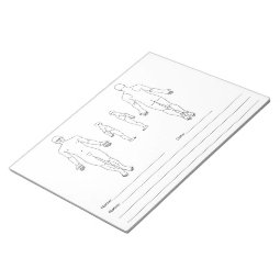 Body Map Note Pad - SOAP Note | Zazzle