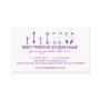 Body Piercing Loyalty Business Card | Zazzle