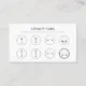 Body Piercing Sale Loyalty Business Card | Zazzle