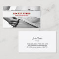 Body Sculpting Slim Body Fitness Business Card | Zazzle