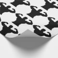 bodybuilder flexing muscles wrapping paper | Zazzle