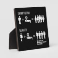 Bodybuilding Humor - Expectation vs Reality Plaque | Zazzle
