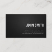 Bodyguard Professional Black Silver Business Card | Zazzle