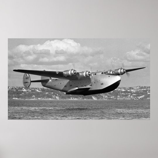 Boeing 314 Clipper 16"x28" Poster | Zazzle.com