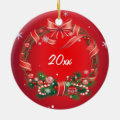 Boer Goat Santa Hat Christmas Ornament | Zazzle