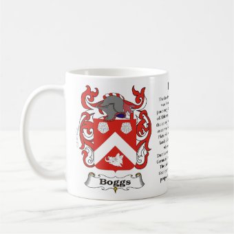 Boggs, History, Meaning and the Crest Mug | Zazzle