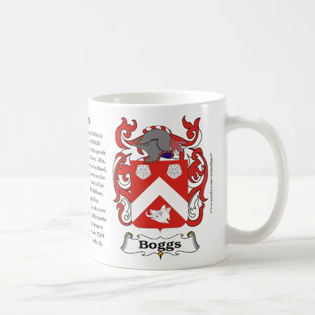 Boggs, History, Meaning and the Crest Mug | Zazzle