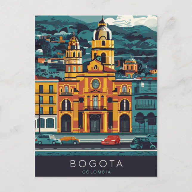 Bogota, Colombia Postcard | Zazzle