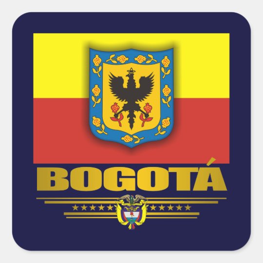 "Bogota Pride" Square Sticker | Zazzle.com