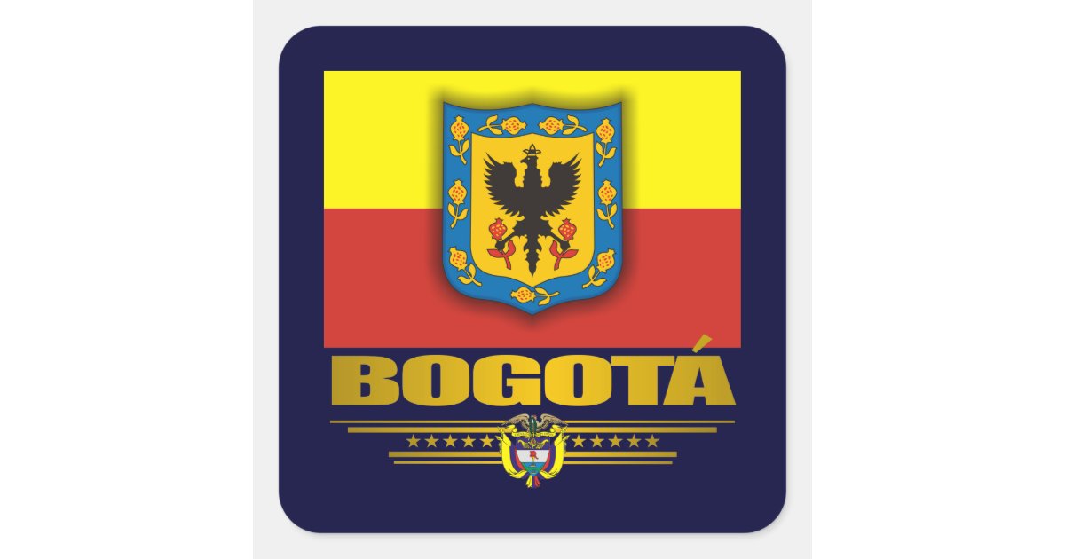 "Bogota Pride" Square Sticker | Zazzle