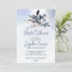 Bohemian Blueberries & Greenery Blue Bridal Shower Invitation | Zazzle