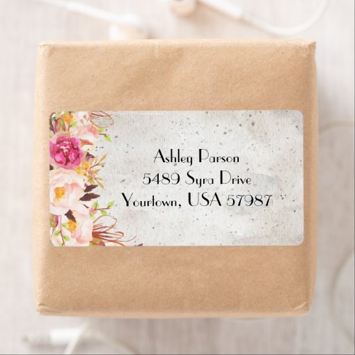 Boho Address Labels | Zazzle