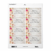 Boho Address Labels | Zazzle