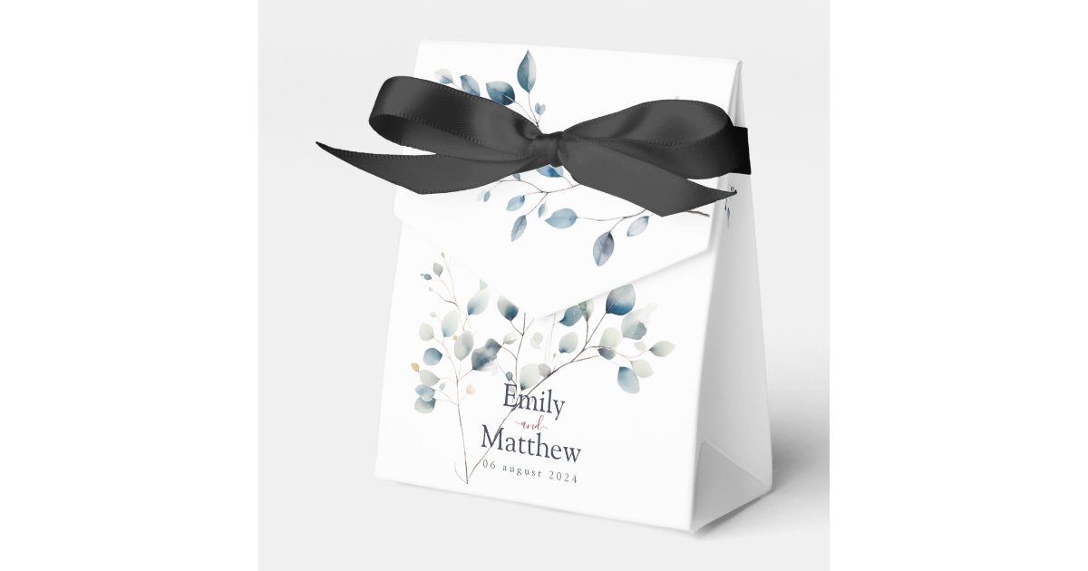 Boho Bliss Wedding Favor Boxes | Zazzle