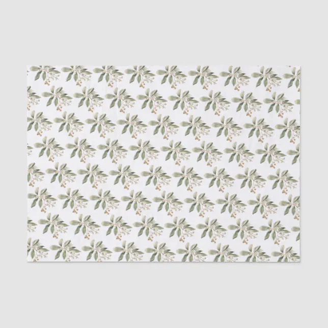 Boho Botanical Tissue Paper | Zazzle