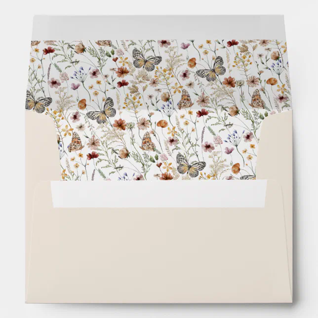 Boho Bridal Shower Envelope | Zazzle