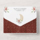 Boho Burgundy Floral Stars Moon Maroon Baby Shower All In One ...