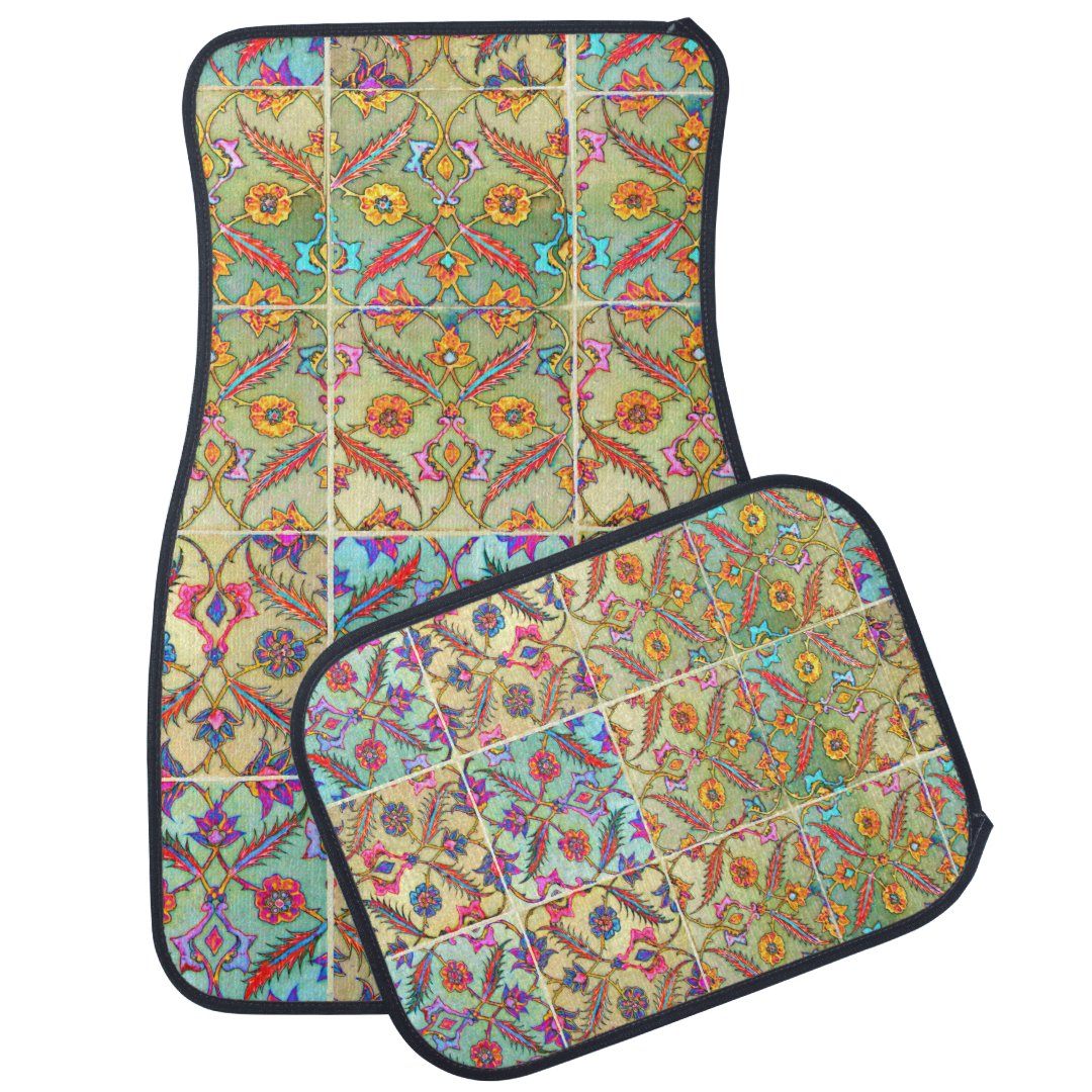 Boho Chic! Gypsy Chic! Bohemian Decor! Bright Mats | Zazzle
