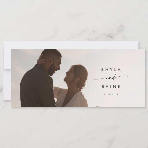 Boho Chic Photo Hanging Seating Chart Header Invitation | Zazzle