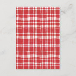 Boho Chicken Farm Wedding Details Enclosure Card | Zazzle