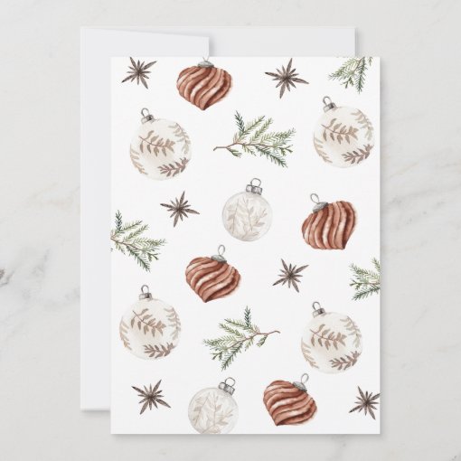 Boho Christmas Party Invitation | Zazzle