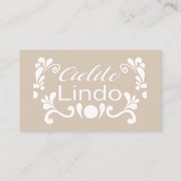 Boho Cielito Lindo Mexican Baby Shower Diaper Enclosure Card | Zazzle