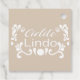 Boho Cielito Lindo Mexican Baby Shower Favor Tags | Zazzle