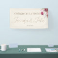 Boho Congratulations Wedding Banner Decoration | Zazzle