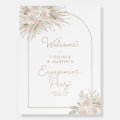 Boho Engagement Welcome Sign | Zazzle