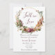 Boho Fall Wedding Invitation | Zazzle