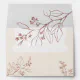 Boho Floral Earthy Beige Envelope | Zazzle