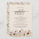 Boho Floral Graduation Invitation | Zazzle