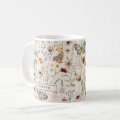 Boho Floral Mug | Zazzle