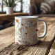 Boho Floral Mug | Zazzle