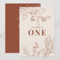 Boho Floral Table Numbers | Zazzle