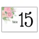 BOHO Floral Table Numbers - Custom Personalized | Zazzle