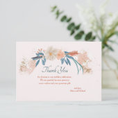 Boho Frame Thank You Card | Zazzle