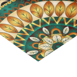 Boho Funky Trendy Retro Abstract Pattern Tissue Paper | Zazzle