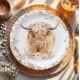 Boho Holy Cow Highland Pampas 1st First Birthday Paper Plates | Zazzle