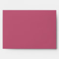 Boho Magenta Hot Pink Floral Elegant Wedding Envelope | Zazzle